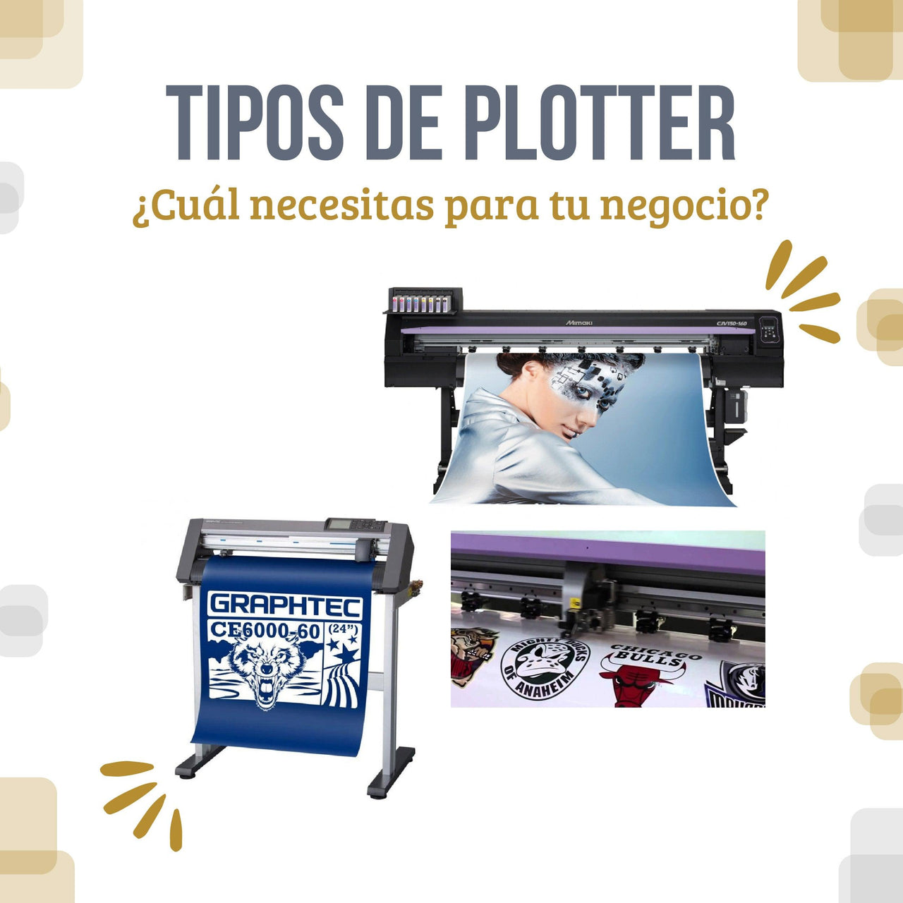¿Cuál es el tipo de plotter que necesito para mi negocio? – Grupo Emi RD